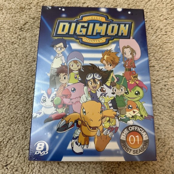 Media | Digimon Digital Monsters Official First Season Dvd 212 8disc ...
